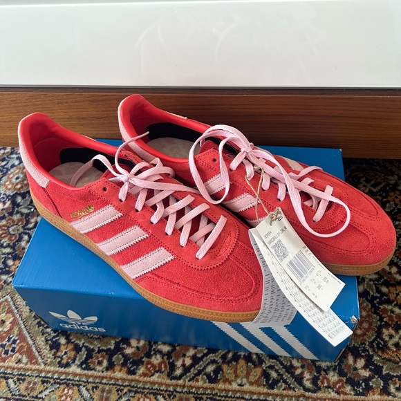 adidas | Shoes | Adidas Spezial Womens 9 Bright Red Clear Pink Brand ...